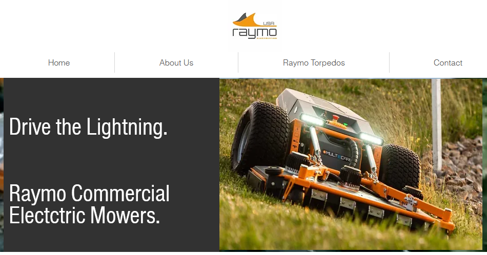 Raymo is now available in the USA - Raymo blog - commercial mower